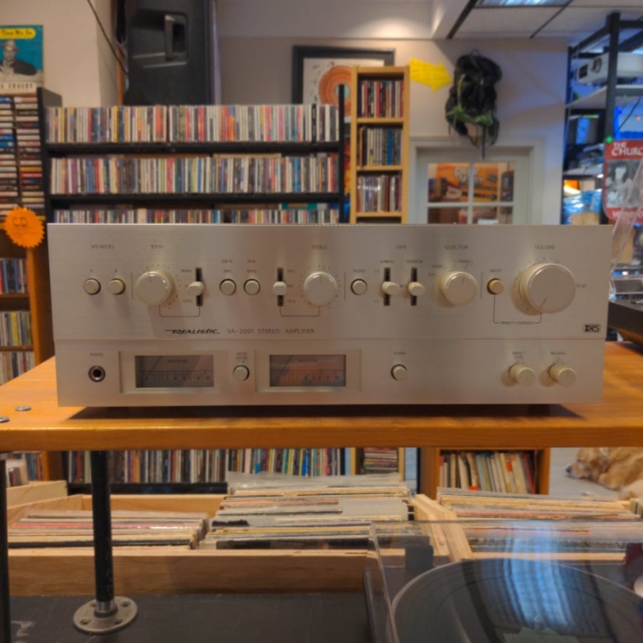 Realistic SA-2001 Amplifier | Turntables & Trails