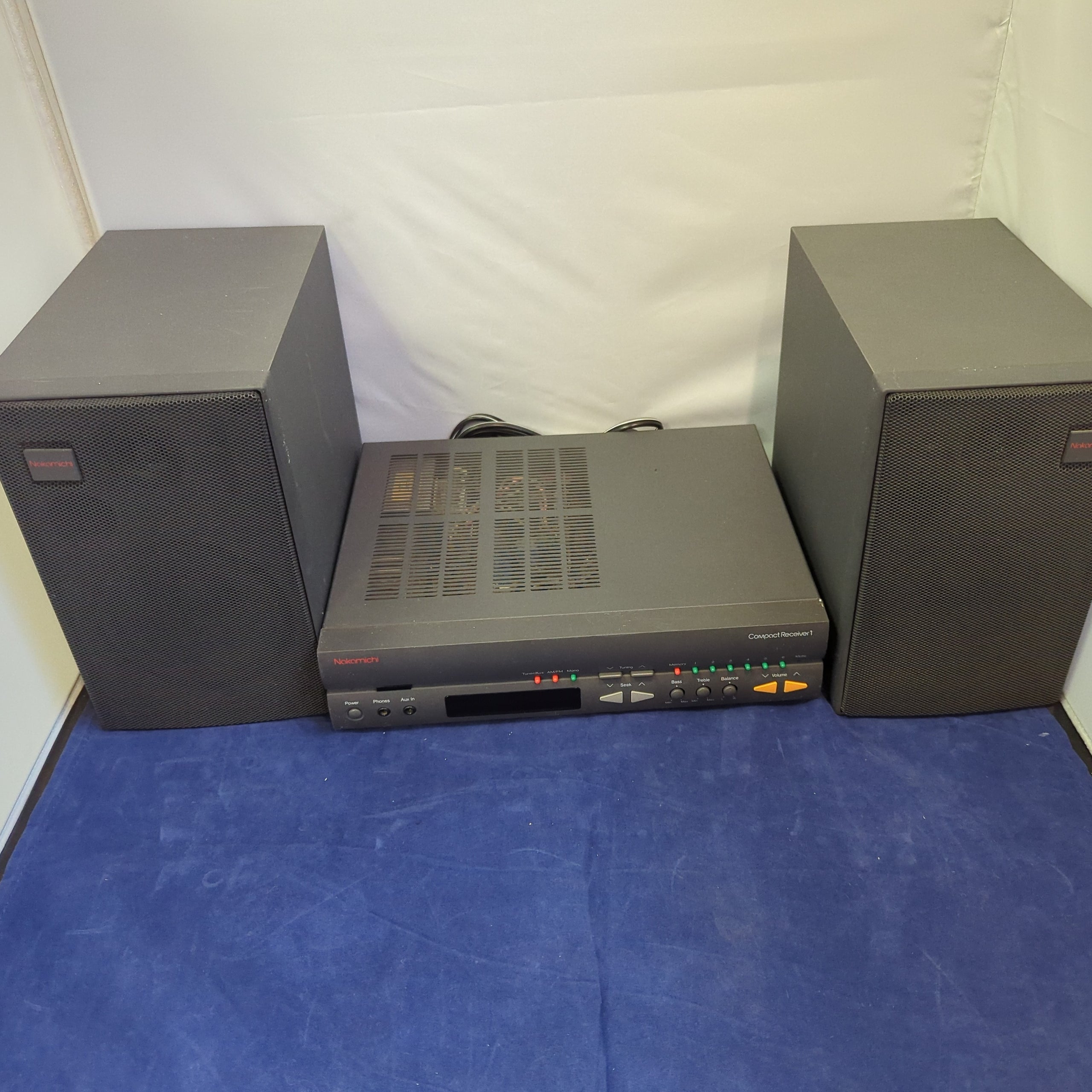 Nakamichi Compact Receiver 1 System | Turntables & Trails