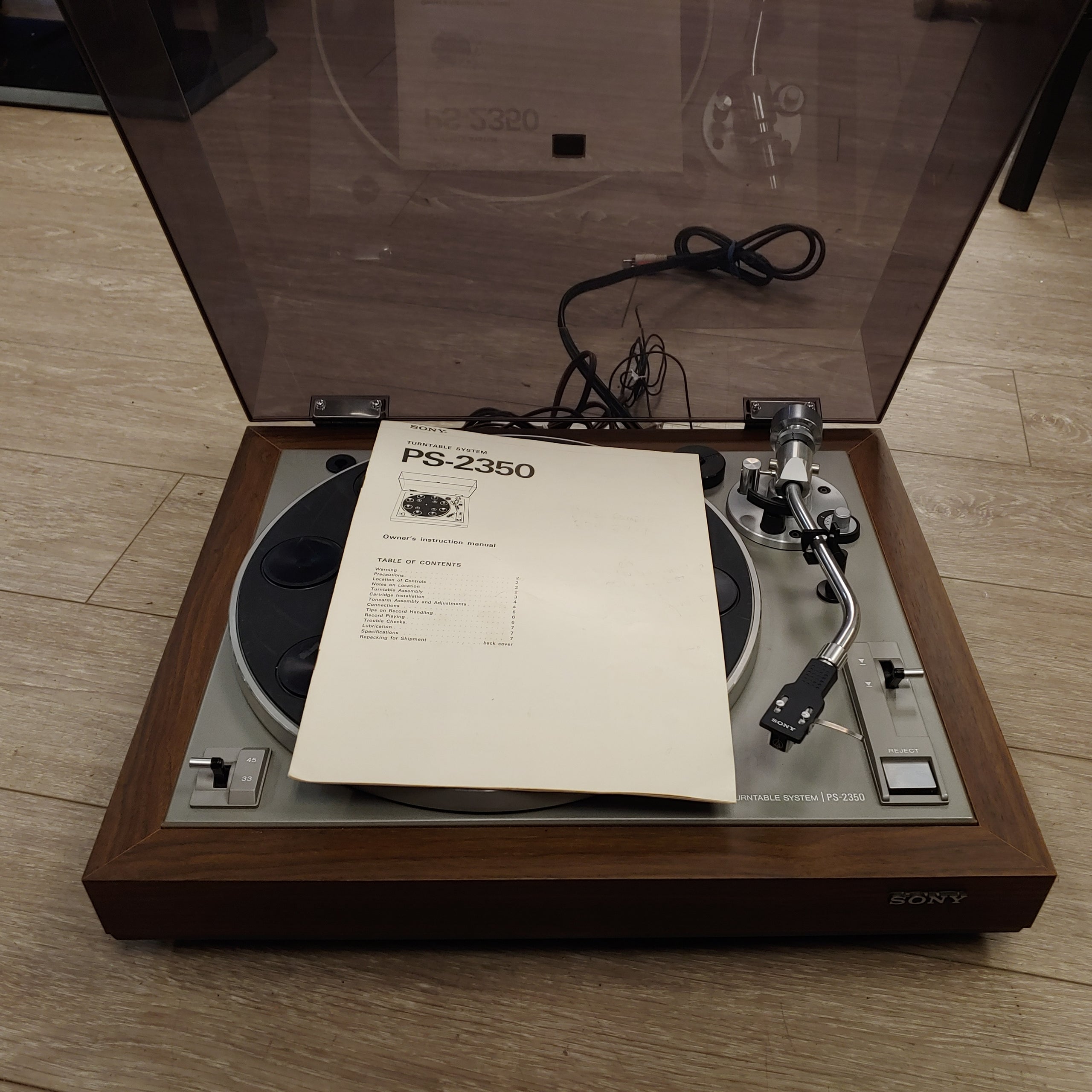 Sony PS-2350 Turntable | Turntables & Trails