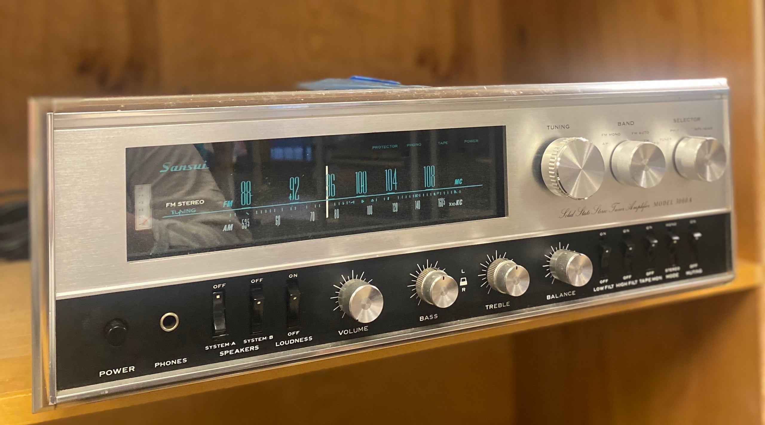 Sansui Amplifier Model 300 | Turntables & Trails